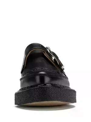 GEORGE COX Strummer Buckle-strap Monk Shoes