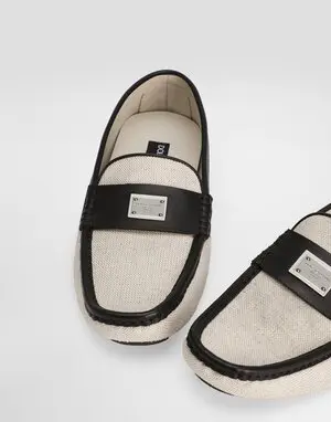 Dolce & Gabbana Dg Driver Salt & Pepper Slipper