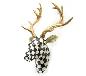 MACKENZIE-CHILDS Courtly Check Small Deer - One-color
