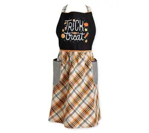 DESIGN IMPORTS Trick Or Treat Embellished Apron - One-color