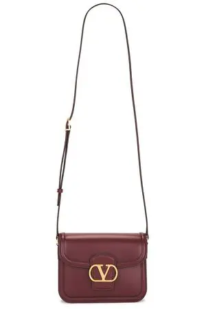 Valentino Garavani 9to5 Small Shoulder Bag Brick Ruby