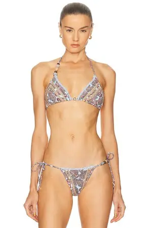BANANHOT Robin Bikini Top - Popsicle Paisley