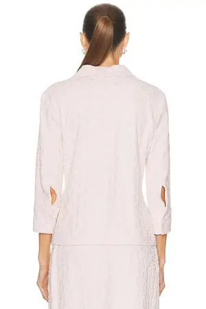 JIL SANDER 3d Flower Top