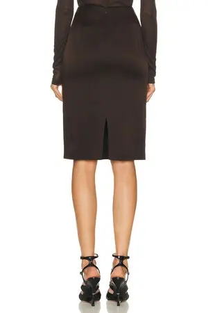 TOM FORD Pencil Skirt - Deep Brown