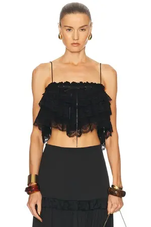 Ronny Kobo Frill Tops