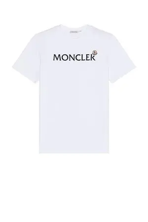 Moncler Short Sleeve T-shirt - White