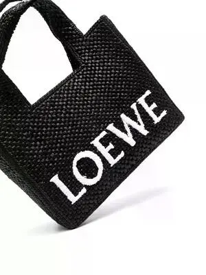 Loewe Small Raffia Tote Bag