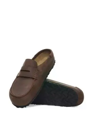 BIRKENSTOCK Naples Penny-slot Mules - Brown