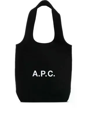 A.p.c. Ninon Logo-print Tote Bag - Black