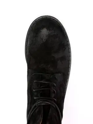 Marsèll Lace-up Combat Boots - Black