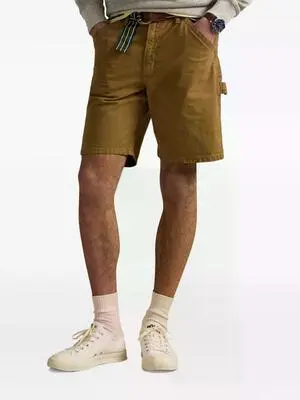 Polo Ralph Lauren Logo-patch Cotton Bermuda Shorts