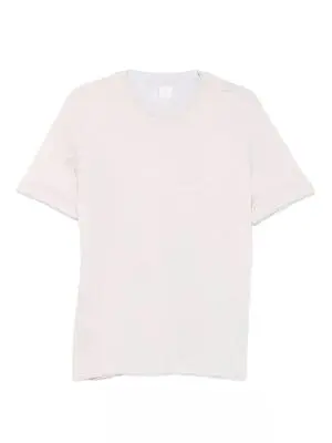 Eleventy Cotton Crew-neck T-shirt - Neutrals