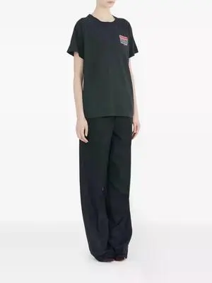 MAISON MARGIELA Numbers-print T-shirt - Black