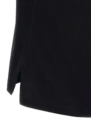 Moschino Teddy-print Piqué Polo Shirt - Black