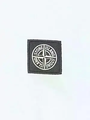 Stone Island Logo-patch Crew-neck T-shirt - White