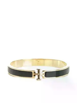 Tory Burch Kira Enamel-detail Bracelet - Black