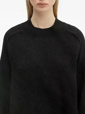 A.p.c. Naomie Round-neck Wool Sweater - Black