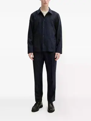 A.p.c. Pinstripe Wool-blend Jacket