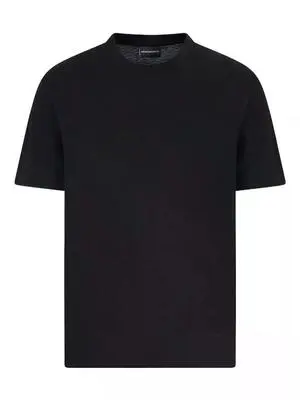 Emporio Armani Cotton T-shirt - Black