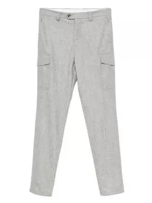 Brunello Cucinelli Wool Cargo Pants