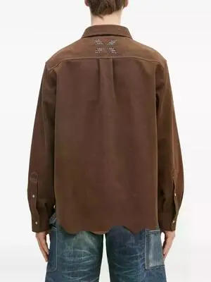 Andersson Bell Embroidered Yoke Shirt