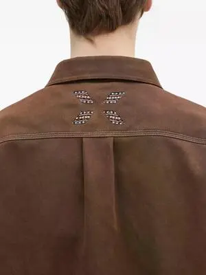 Andersson Bell Embroidered Yoke Shirt