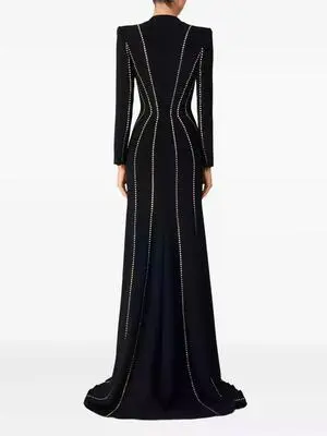 Jenny Packham Victoire Rhinestone-embellished Maxi Gown