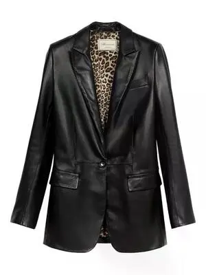Blumarine Leather Blazer