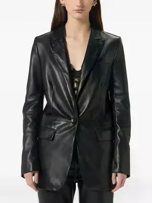 Blumarine Leather Blazer