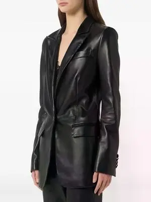 Blumarine Leather Blazer