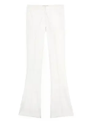 Blumarine Twill Flared Trousers