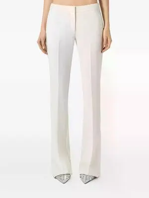 Blumarine Twill Flared Trousers