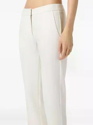Blumarine Twill Flared Trousers