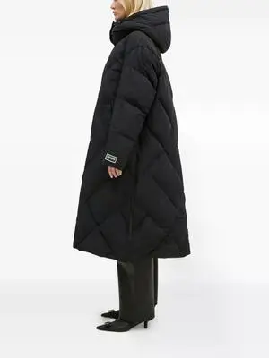 Kenzo Weave Long Down Coat