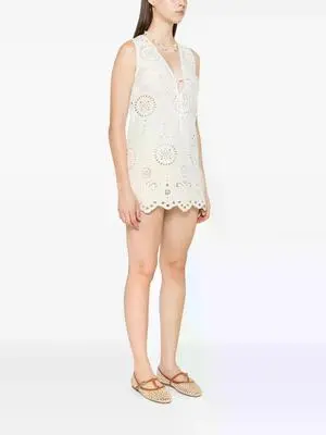 Matteau Broderie Anglaise Mini Dress