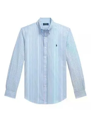 Polo Ralph Lauren Striped Long-sleeve Shirt - Blue