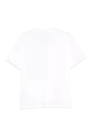 Eleventy V-neck Cotton T-shirt - White