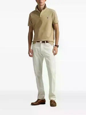 Polo Ralph Lauren Short Sleeve Polo Shirt - Neutrals