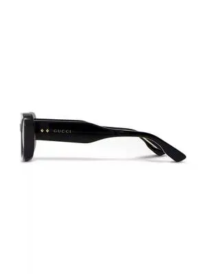 Gucci Double G Square-frame Sunglasses