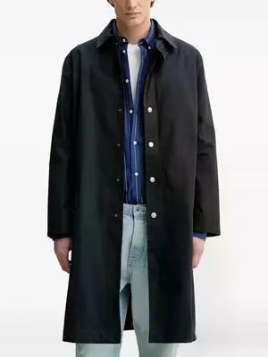 A.p.c. Button-fastening Longline Coat