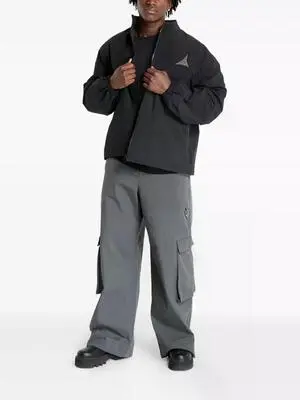 HELIOT EMIL Elastic-waist Cargo Trousers