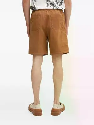 A.p.c. Norris Elasticated-waist Shorts - Brown
