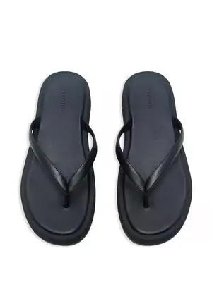 12 STOREEZ Leather Thong Flip Flops