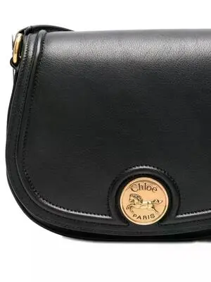 Chloé Horse Medal Leather Crossbody Bag