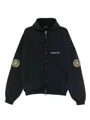 Balenciaga Uniform-patch Hoodie