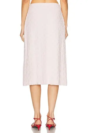JIL SANDER 3d Flower Skirt