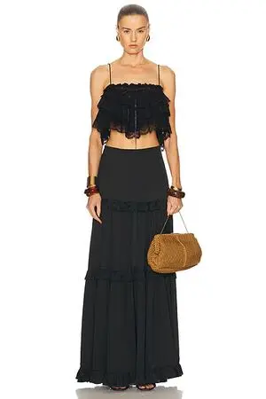 Ronny Kobo X Revolve Carlton Top - Black