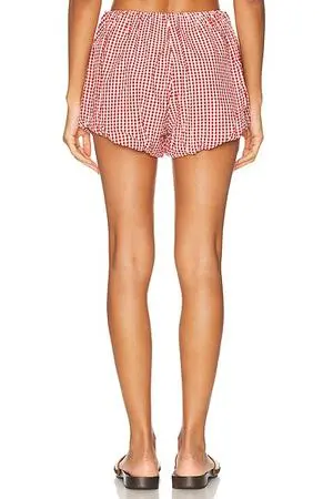 Posse Aurelia Short - Red Gingham