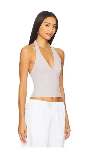 Free People Intimately Fp Still Here Halter - Raindrops