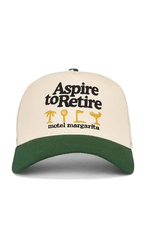 MOTEL MARGARITA Aspire Trucker Hat - Bone & Forest